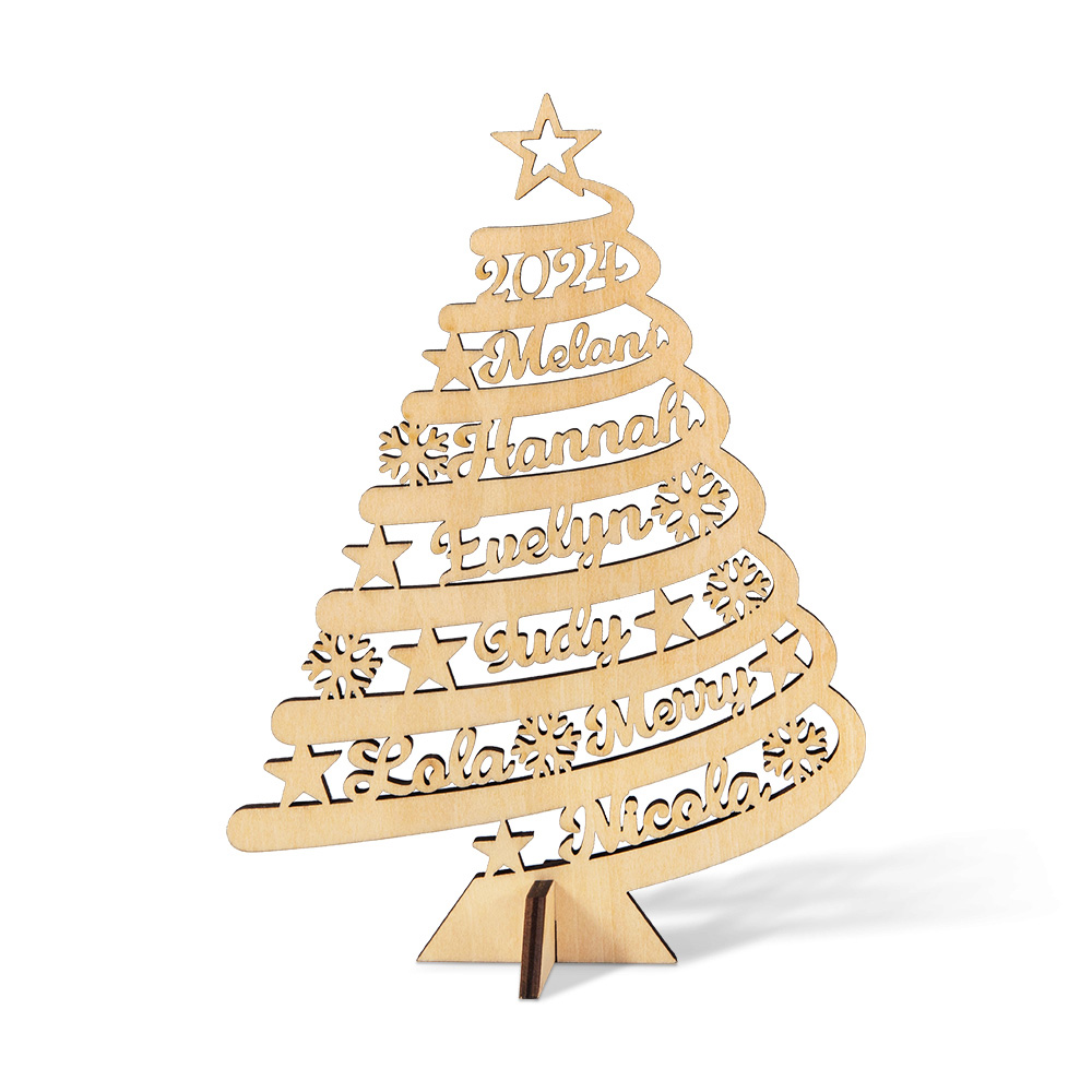 Personalized Christmas Family Tree
